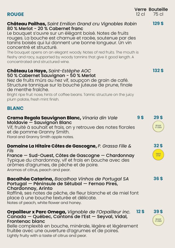 NOS BOISSONS – Omegabon