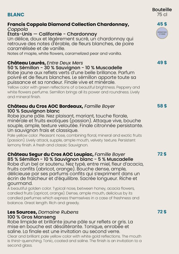 NOS BOISSONS – Omegabon