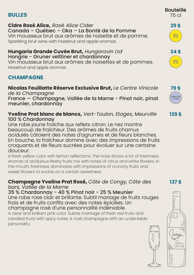 NOS BOISSONS – Omegabon