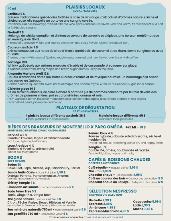 MENU DU MIDI – Omegabon